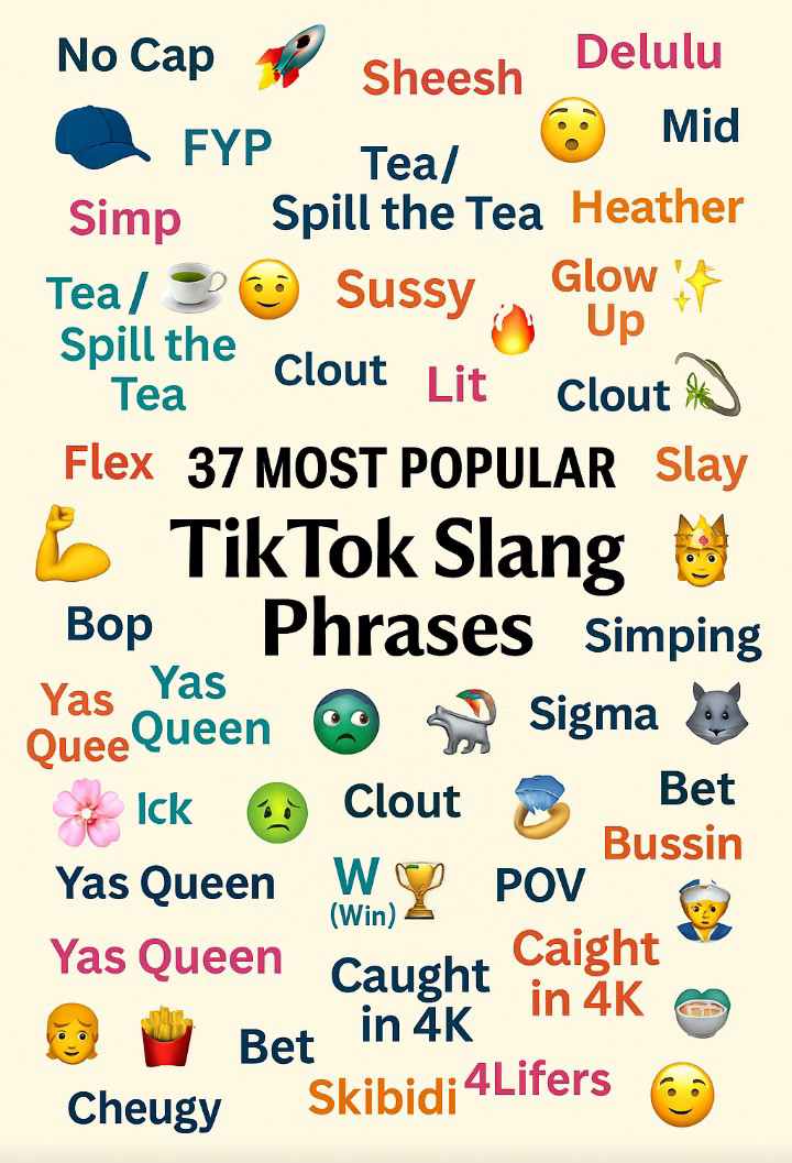 These 37 TikTok Slang Words Is Currently Dominating 2025 26 Is these-37-tiktok-slang-words-is-currently-dominating-2025-26-is
