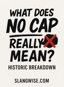 No Cap Meaning Explained: Gen Z Slang 2026