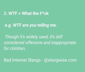 14 Bad Internet Slangs Parents Should Caution Their Children About