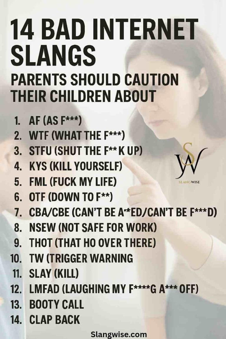 20 Bad Internet Slangs Parents Should Never Ignore (And What They ...