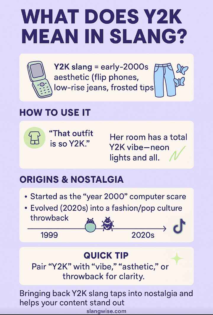 Y2K Meaning in Slang? The Real Meaning, Aesthetic, and How People Use