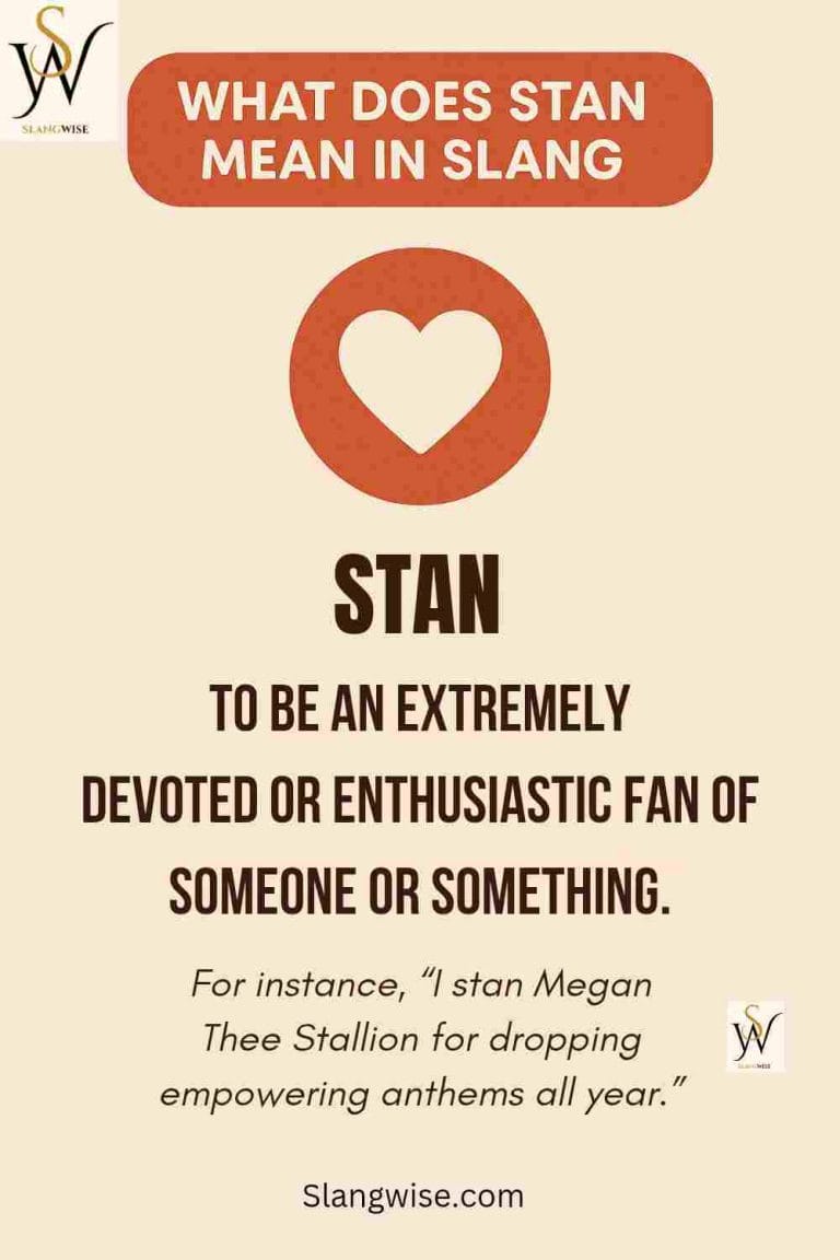 What Does Stan Mean? The Real Slang Meaning, Origin, and How to Use It