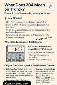 304 Meaning on TikTok: Why This Calculator Code Shows Up in Slang And ...