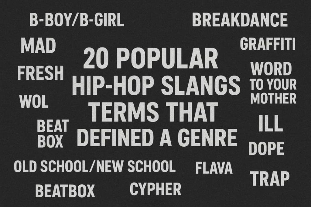 Hip-Hop Slang: 20 Terms That Defined a Genre (And Changed the World ...