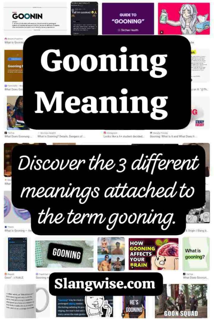 Gooning Meaning: How This Slang Word Can Sound Playful, Weird, or Very ...