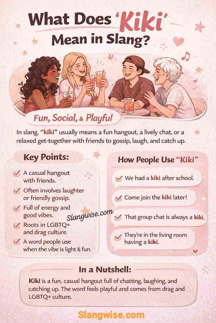 Kiki Meaning in Slang: Why This Small Word Keeps Showing Up Everywhere