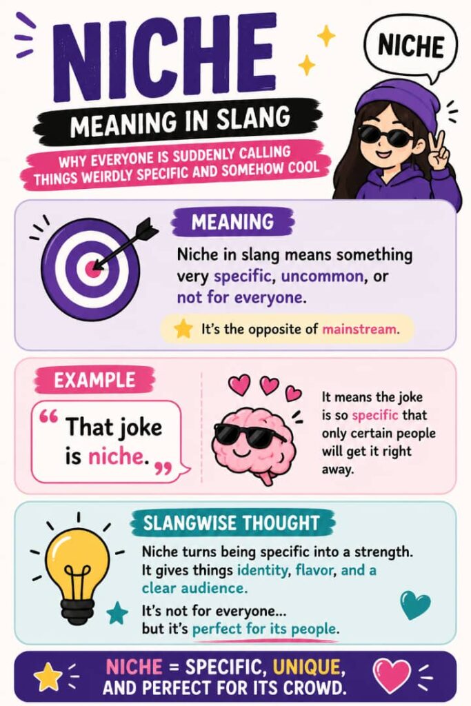 Niche Meaning in Slang: Why Everyone Is Suddenly Calling Things Weirdly ...